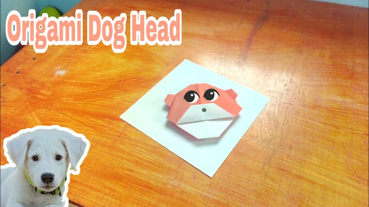 cara membuat origami kepala anjing - how to make origami dogs easily is ...