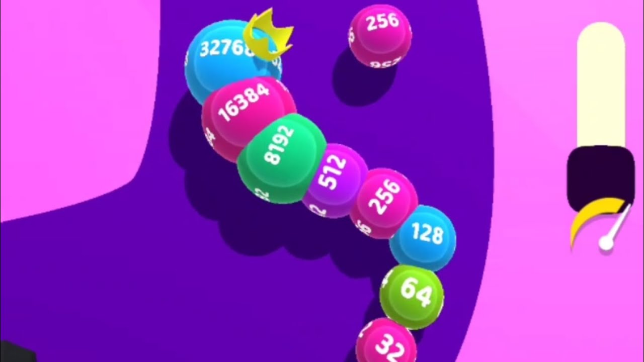 2048 Snake 3D - Delete additional balls - YouTube