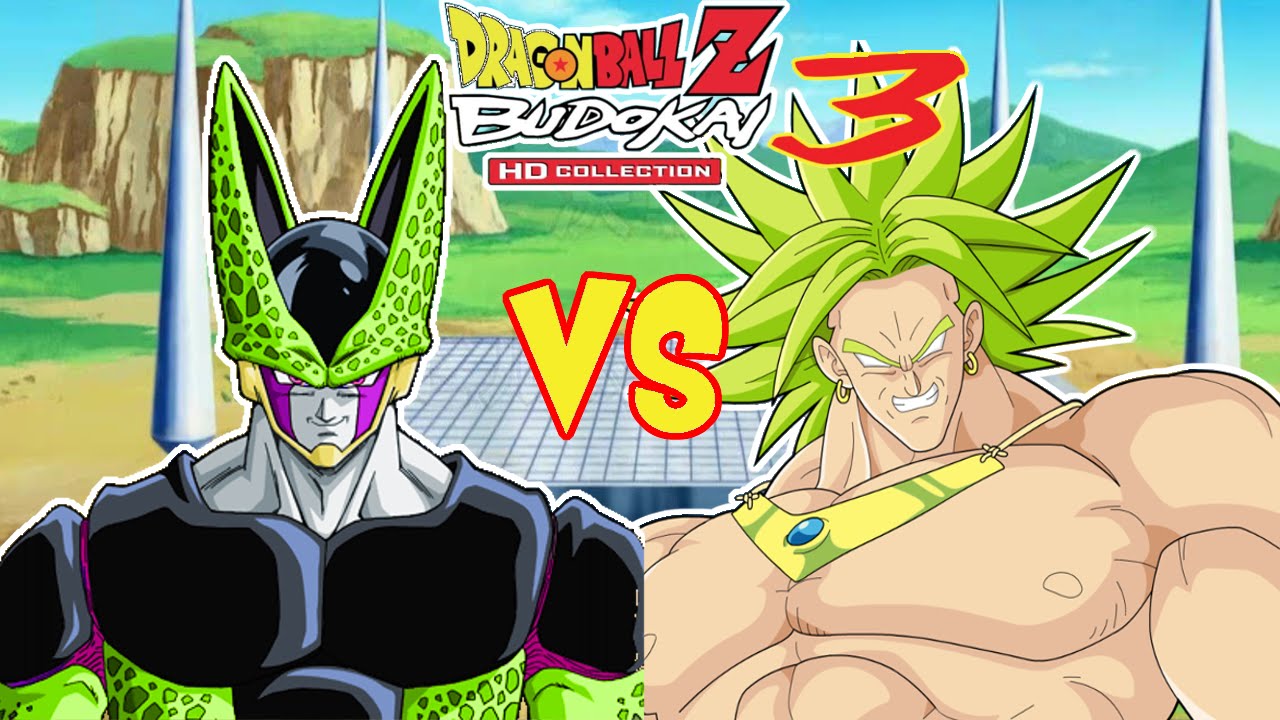 Dragon Ball Z Budokai 3 : Cell Super Perfecto VS Broly Super Saiyan ...