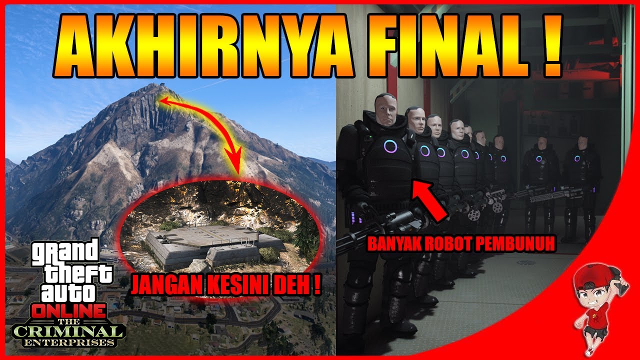 AKHIRNYA FINAL ! NGERI BANYAK BANGET ROBOTNYA !! - MISI GTA 5 ONLINE ...