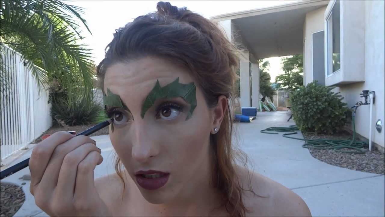 Poison Ivy MakeUp Tutorial - YouTube