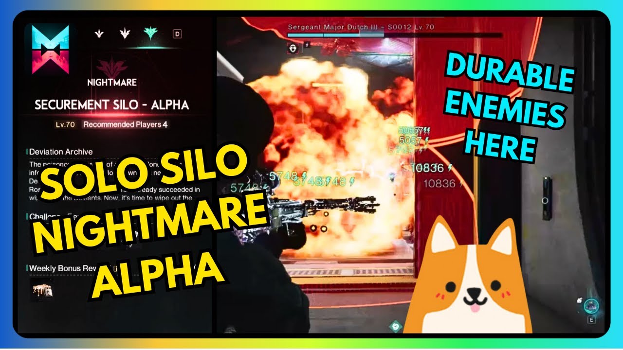 SOLO Silo ALPHA (NIGHTMARE MODE!!) - Once Human | HydraKo - YouTube
