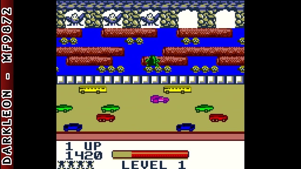 Game Boy Color - Frogger © 1998 Majesco - Gameplay - YouTube