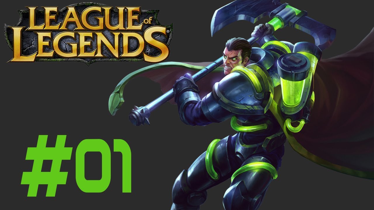 League of Legends Gameplay #01 - Darius - YouTube