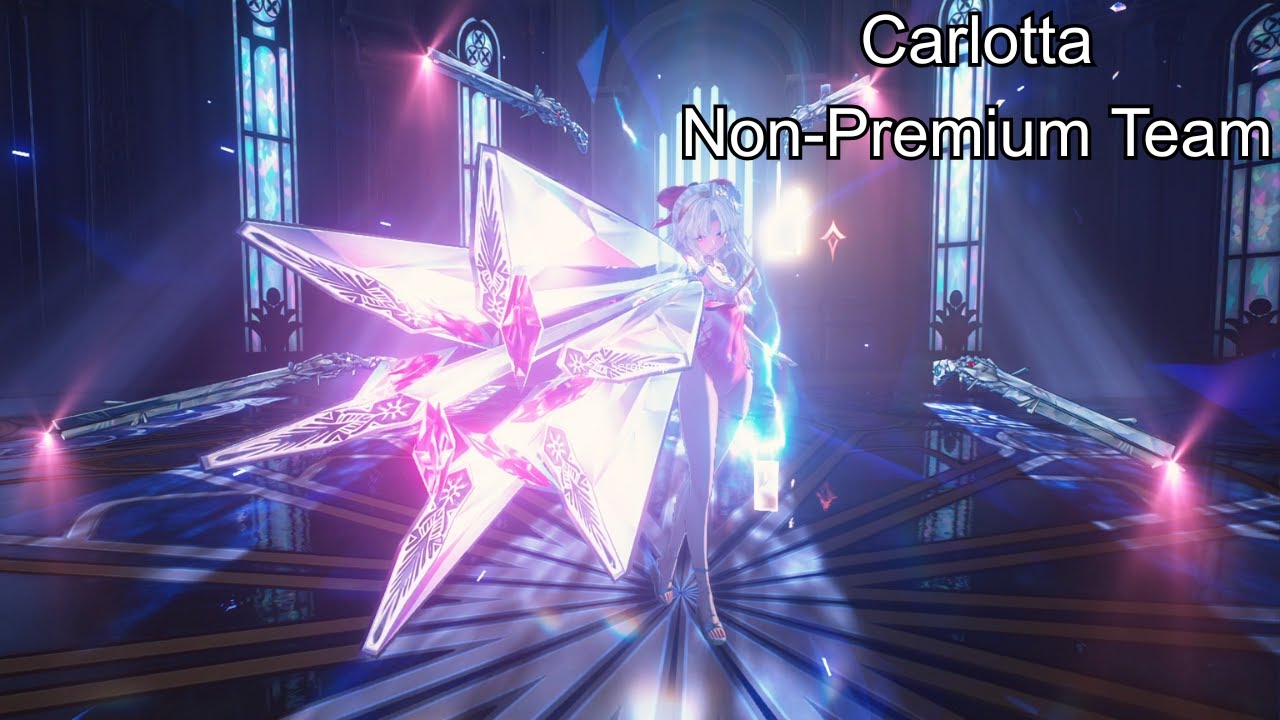 Carlotta is good even with F2P teams - YouTube