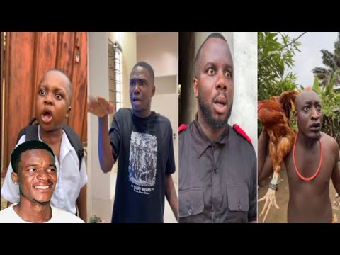 Abou-z react to the most funniest skits of the moment - YouTube