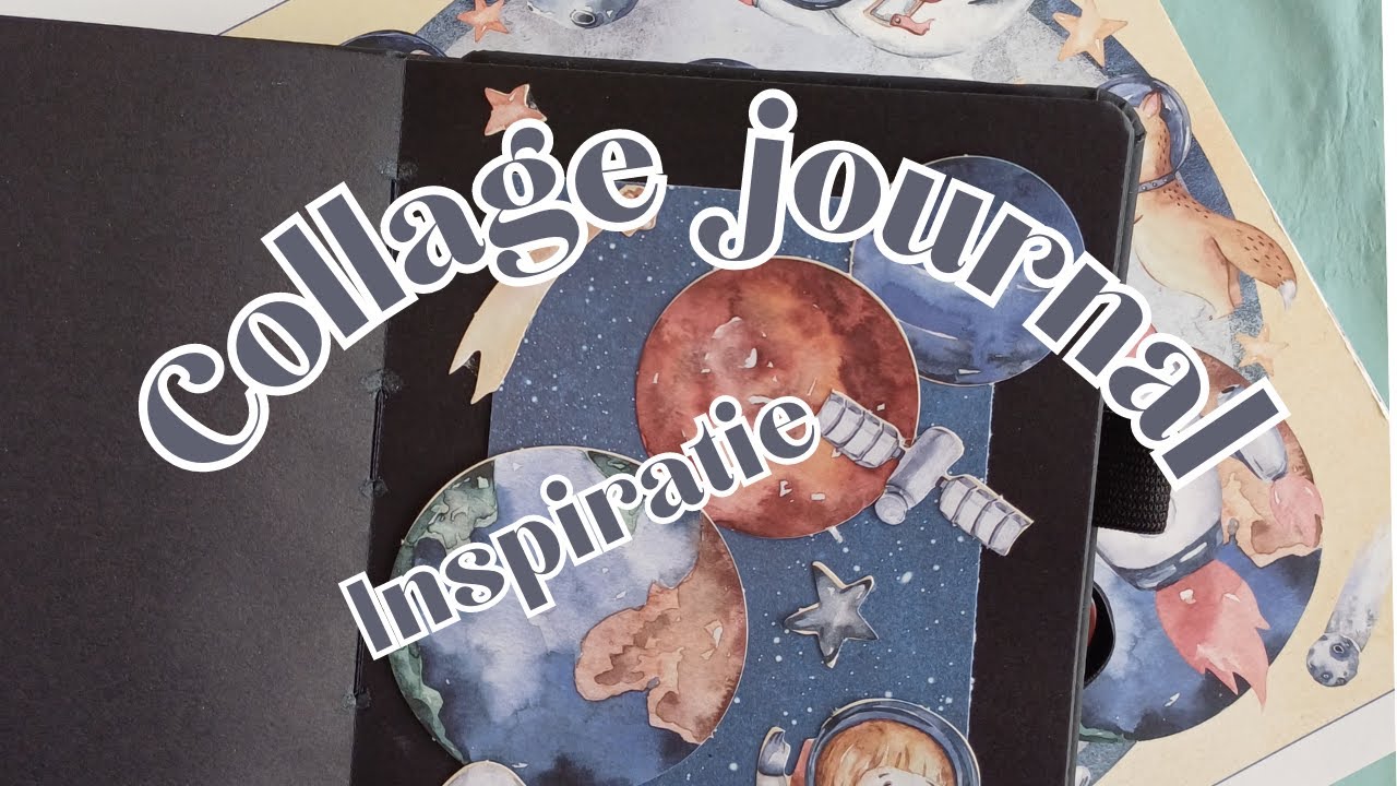 Collage journal with me . #collage - YouTube