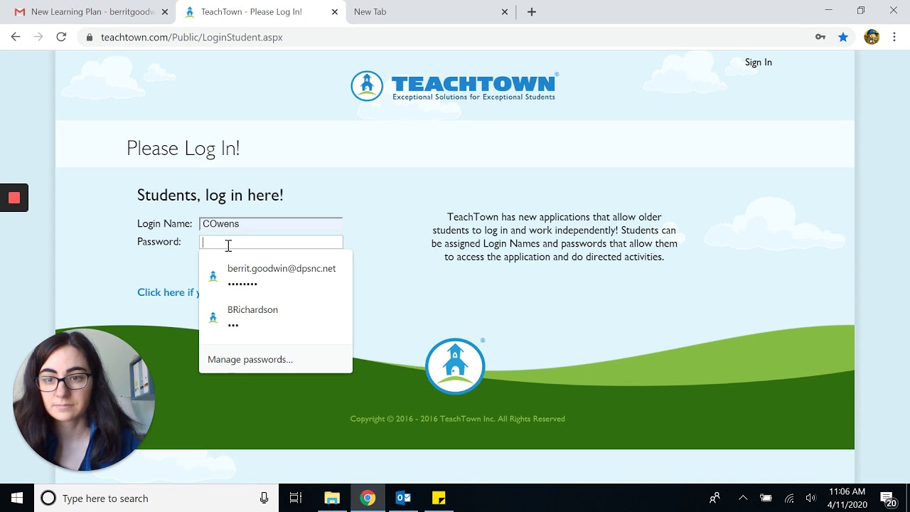 How to access TeachTown Elementary - YouTube