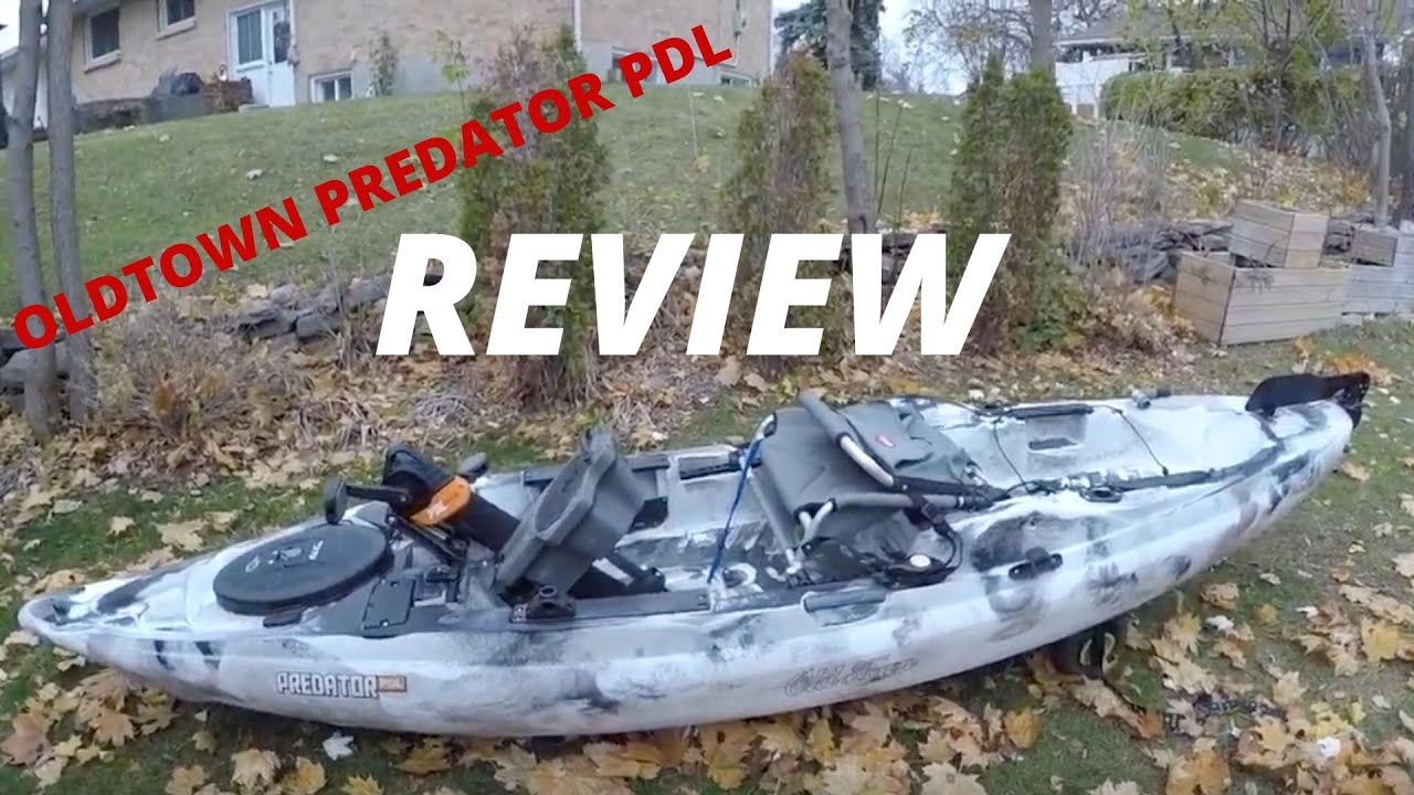WALKTHROUGH/REVIEW OF MY OLDTOWN PREDATOR PDL KAYAK!! - YouTube