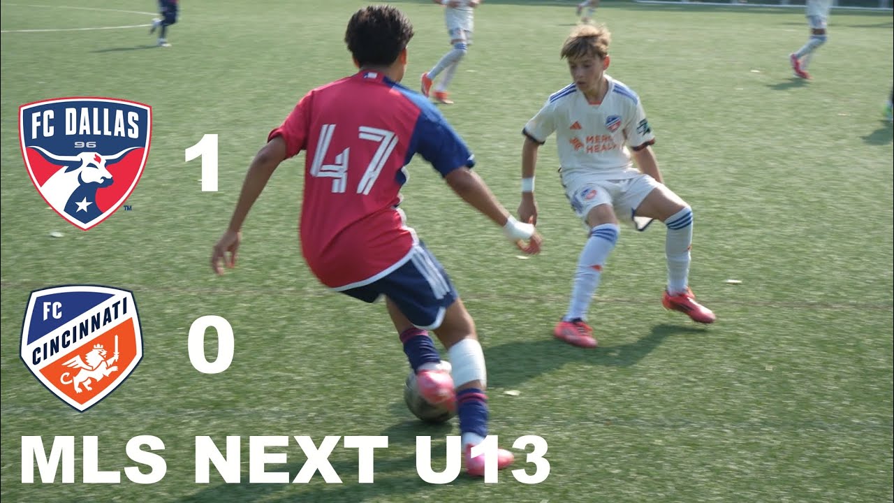 Hard-Fought Win! FC Dallas U13 Tops FC Cincinnati 1-0 | MLS Next ...