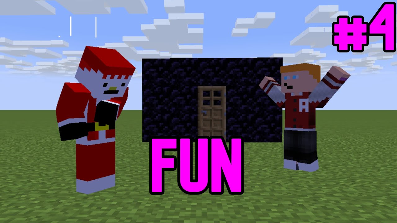 Ich platziere AFKs Haus voll mit Obsidian! - Minecraft Fun - YouTube