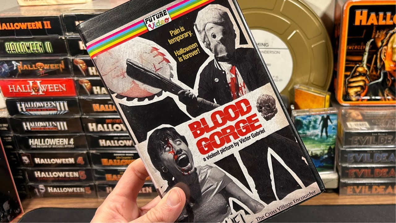 BLOOD GORGE (2024) VHS | #VHScollecting #bloodgorge - YouTube