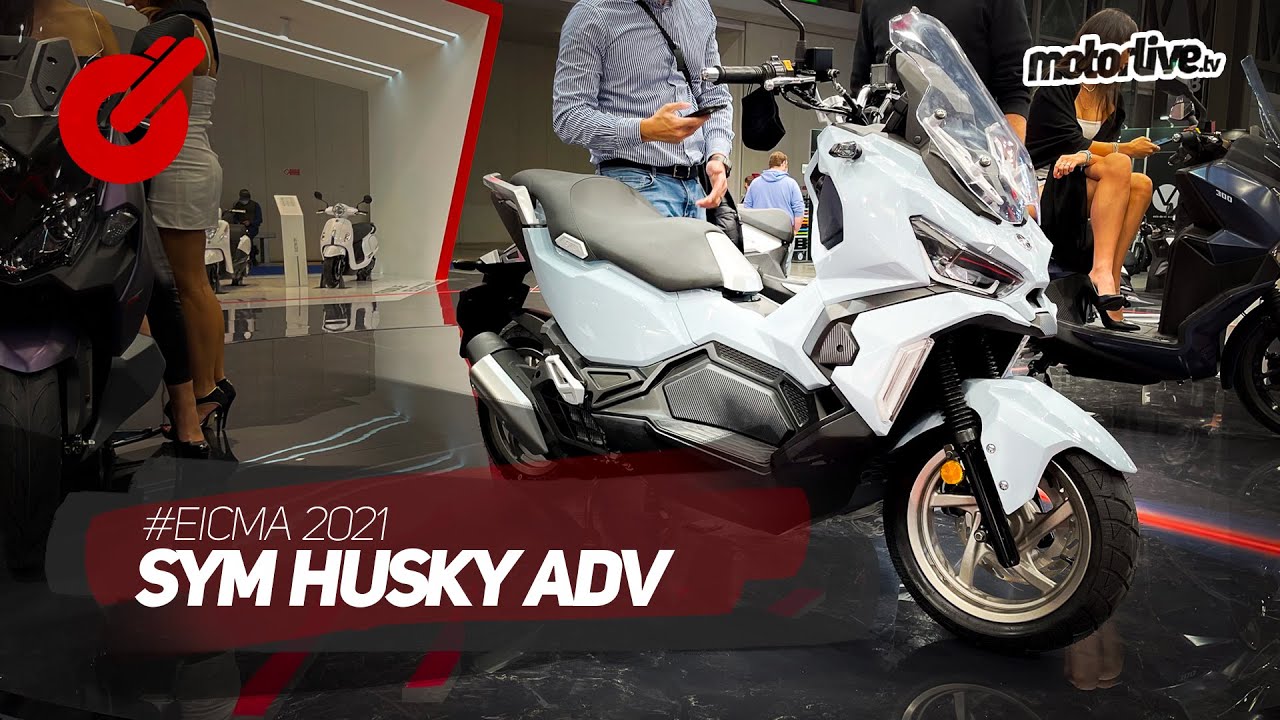 SYM HUSKY ADV | EICMA 2021 - YouTube