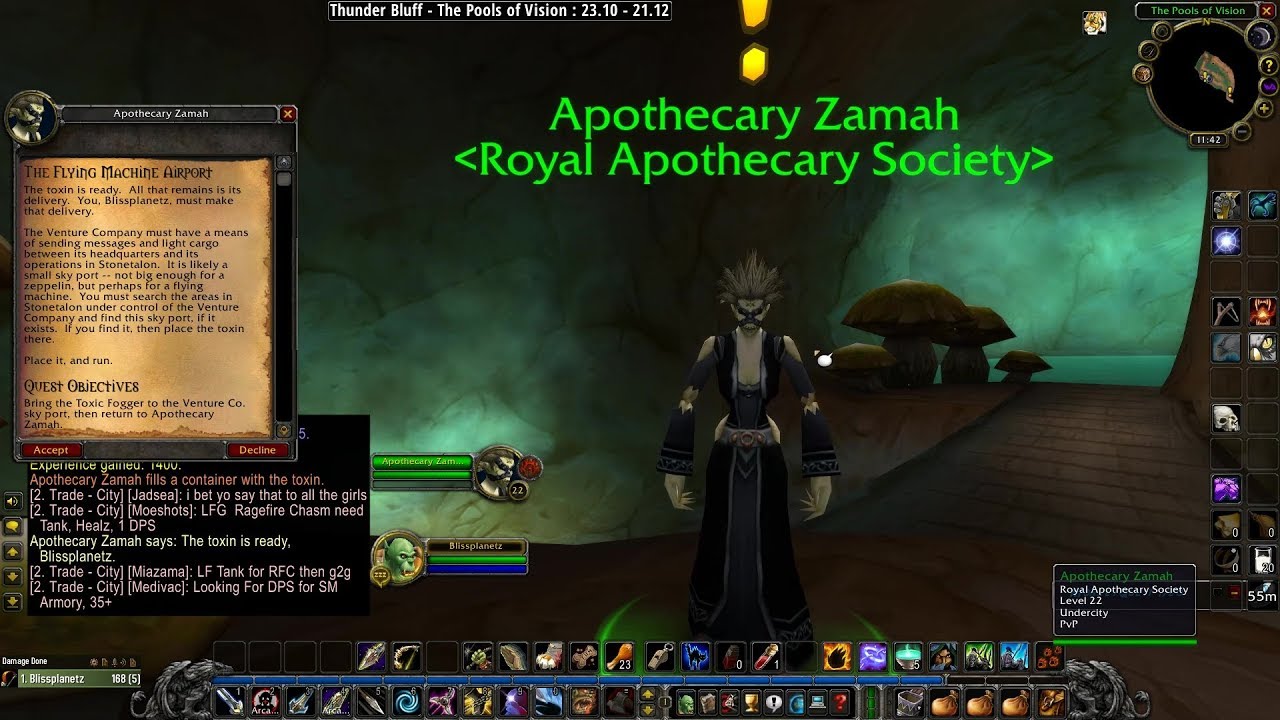 The Flying Machine Airport - Horde - YouTube