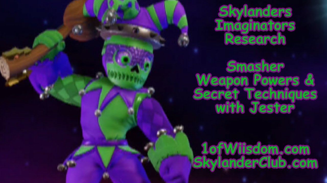 Skylanders Imaginators Research: Smasher Weapon Powers & Secret ...