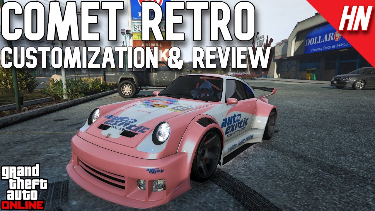 Comet Retro Custom Customization & Review | GTA Online - YouTube