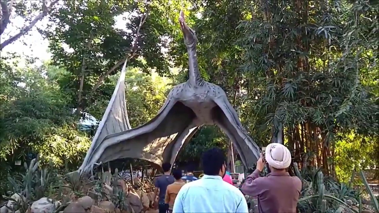 Natural Theme Dinosaur Park Indroda Gandhinagar - YouTube