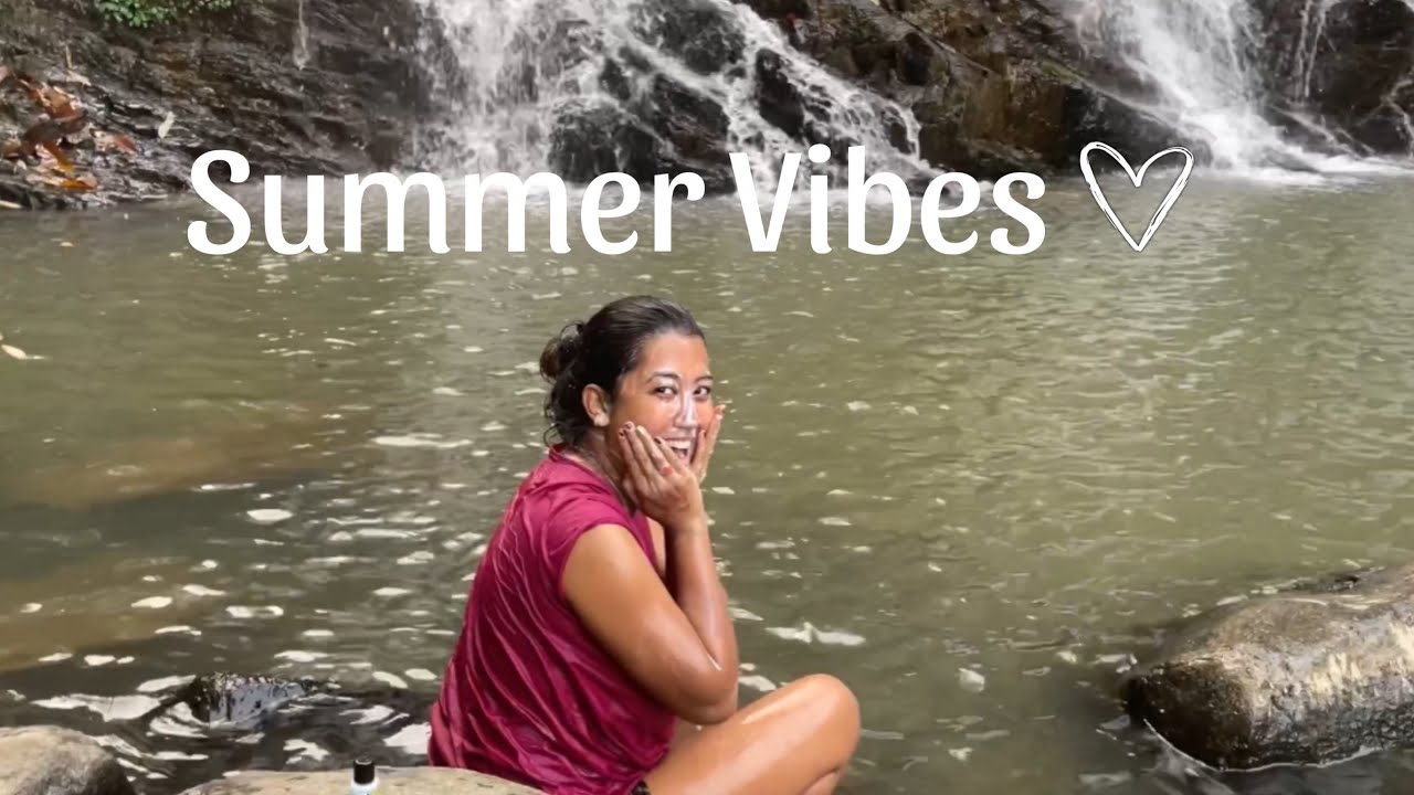 Waterfall Fun[VLOG🤳🏼]Summer Day with Friends!🌻 - YouTube