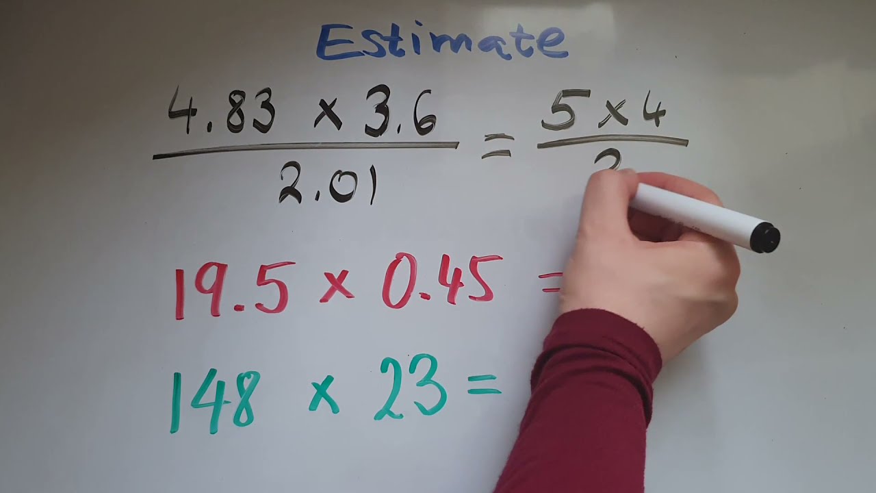 Estimating. GCSE Maths - YouTube