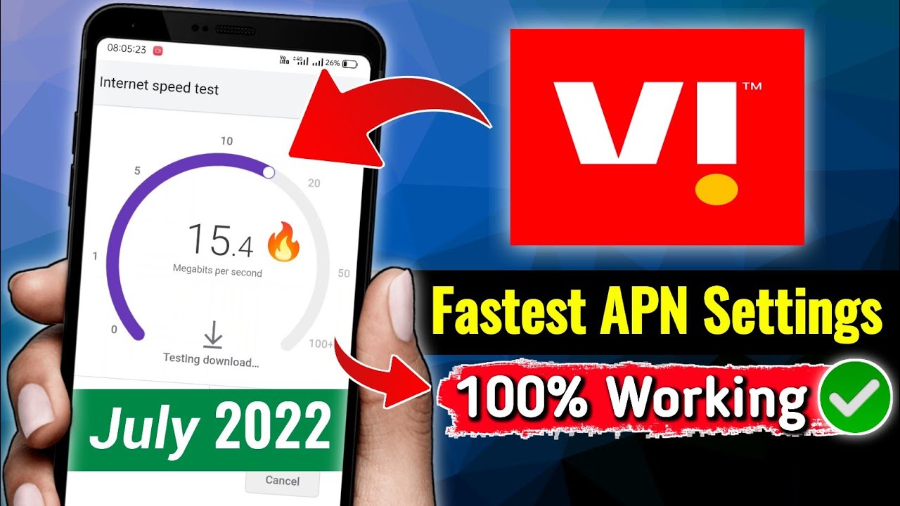 Vi New APN Settings for Fast internet || Vi Network Problem Solution ...