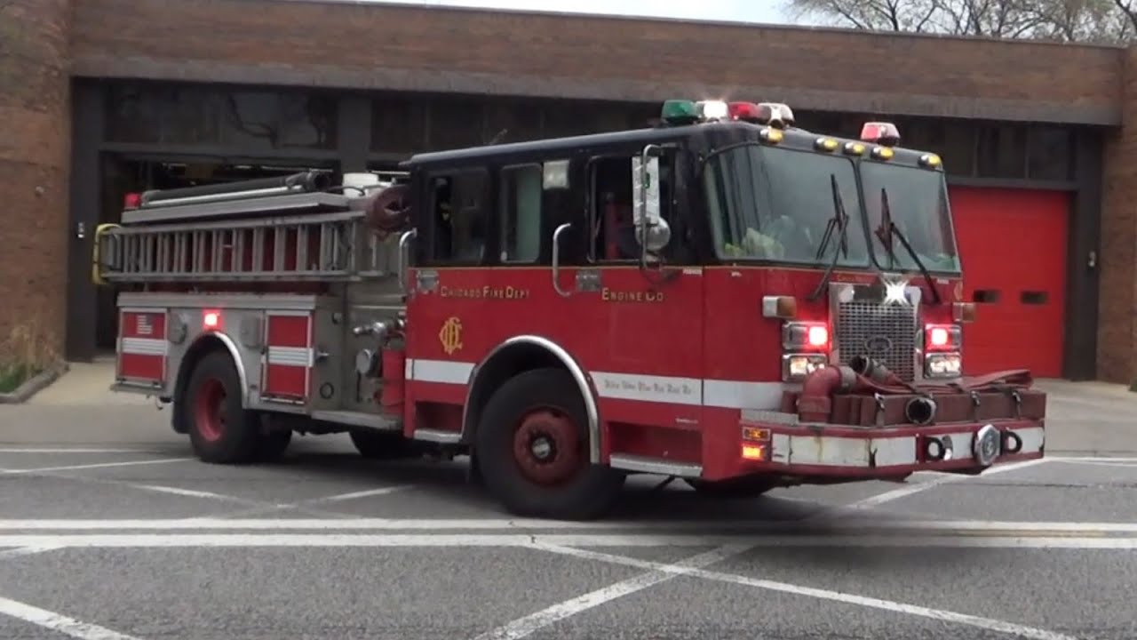 Chicago Fire Department Engine 108 Responding - YouTube