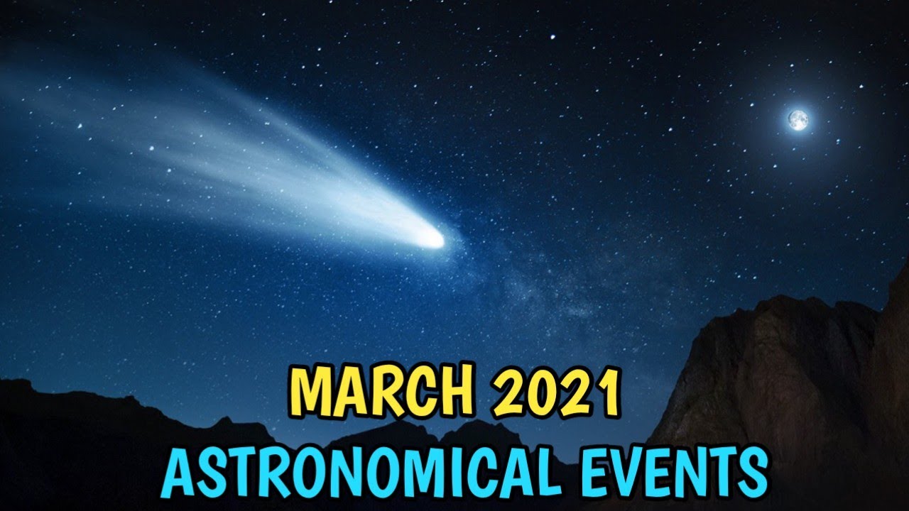 Astronomical Events March 2021 | March 2021 Astronomical events | 99942 ...