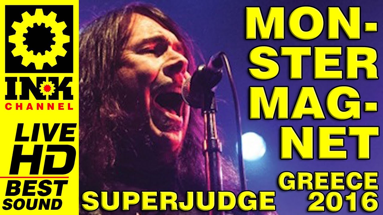 MONSTER MAGNET superjudge - A&M Years Tour GR2016 - YouTube