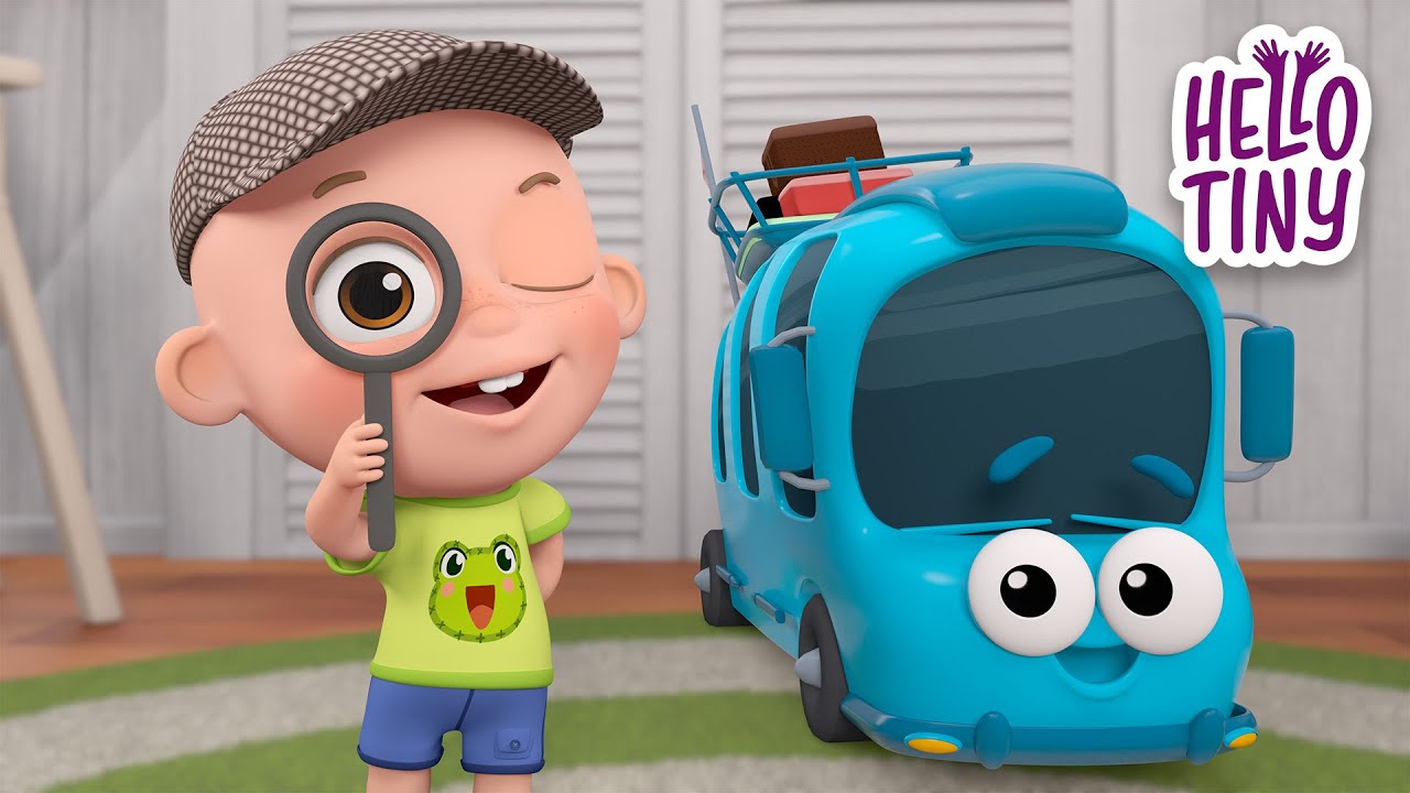 Blue bus where are you? 🚎 | Kids Songs and Nursery Rhymes | Hello Tiny ...