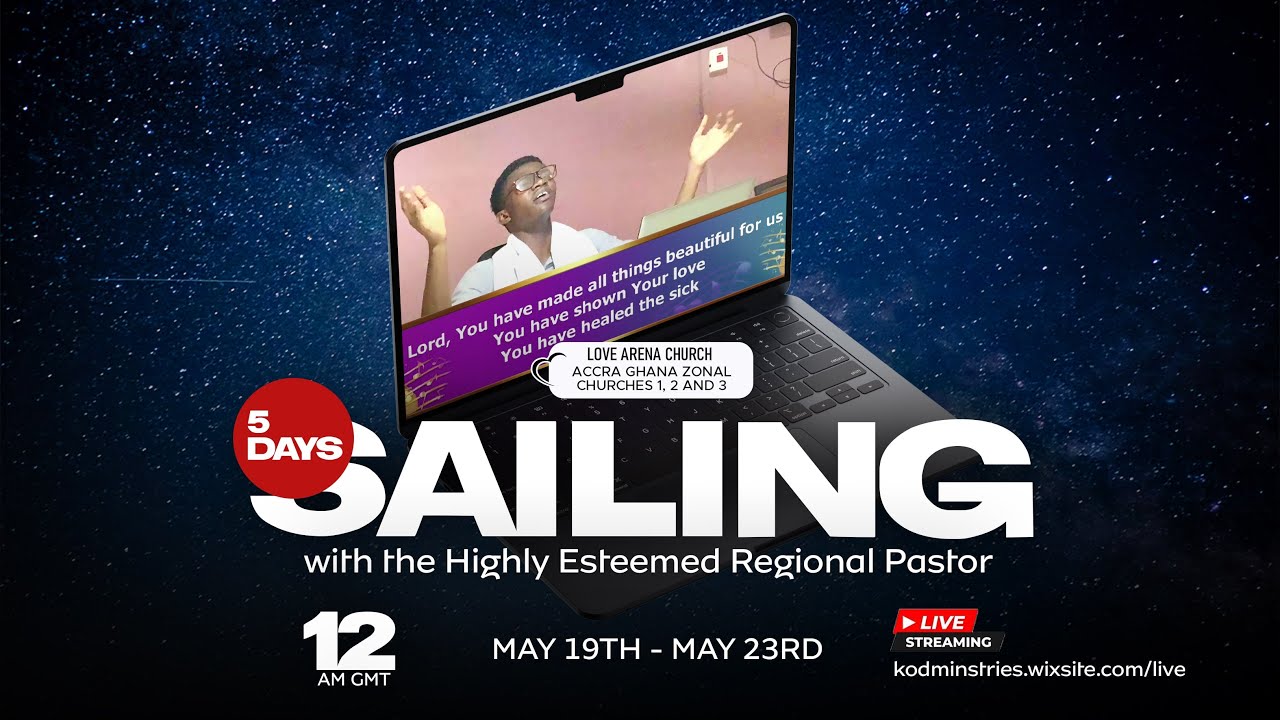 DAY 1 - 5 Days SAILING with the Highly Esteemed Regional Pastor - YouTube