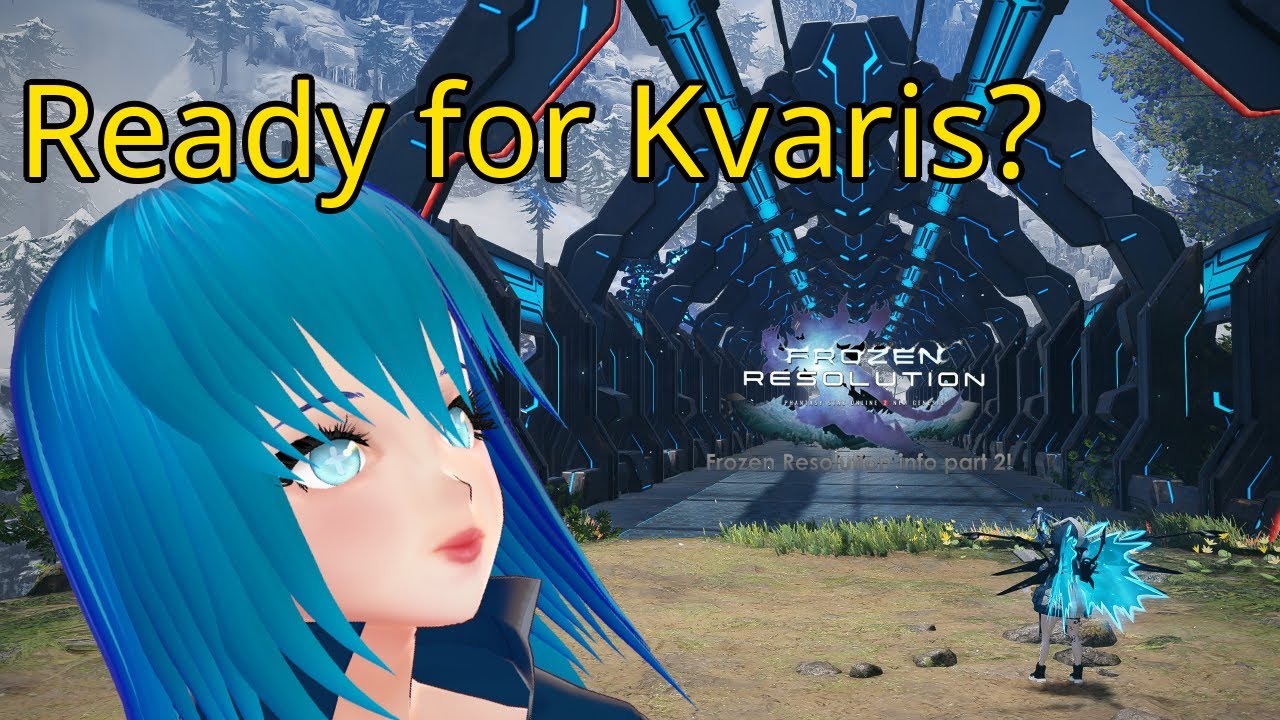 Pso2 NGS Start Preparing for Kvaris! - YouTube