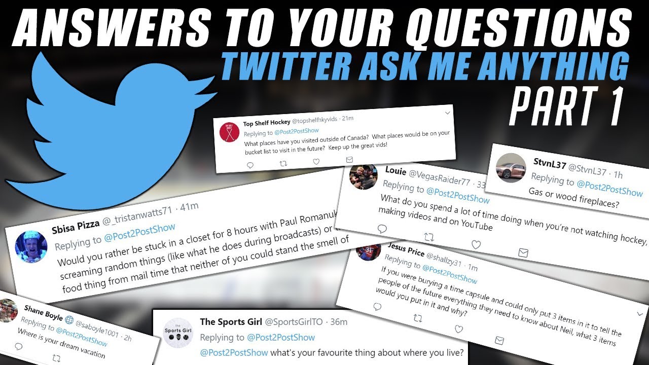 Answers to the Twitter AMA - Part 1 - YouTube