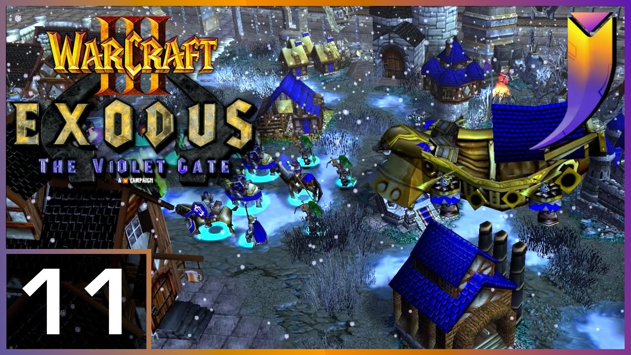 Warcraft 3: Exodus The Violet Gate 11 - Holding Back the Tide - YouTube