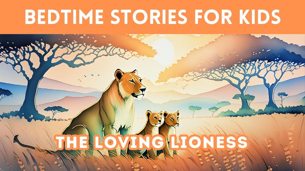 Bedtime Story for Kids in English | The Loving Lioness | Fairy Tales ...