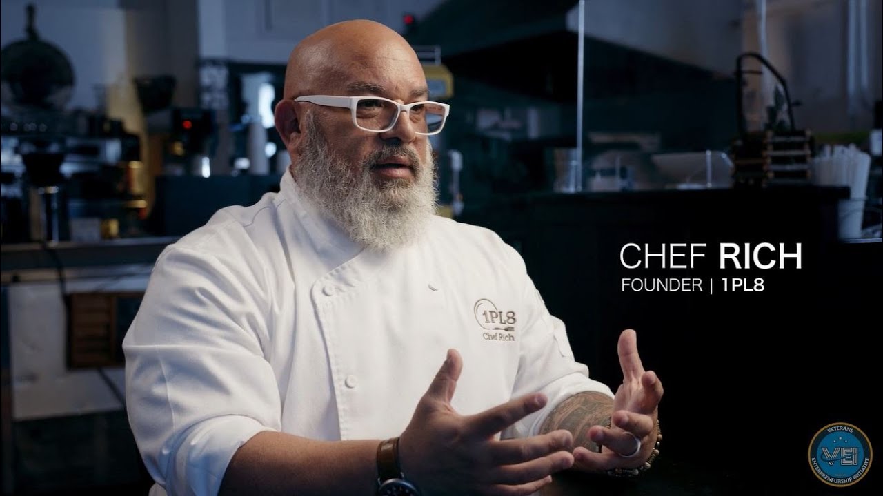 VEI Veteran Spotlight - Chef Rich, Founder of 1PL8 - YouTube