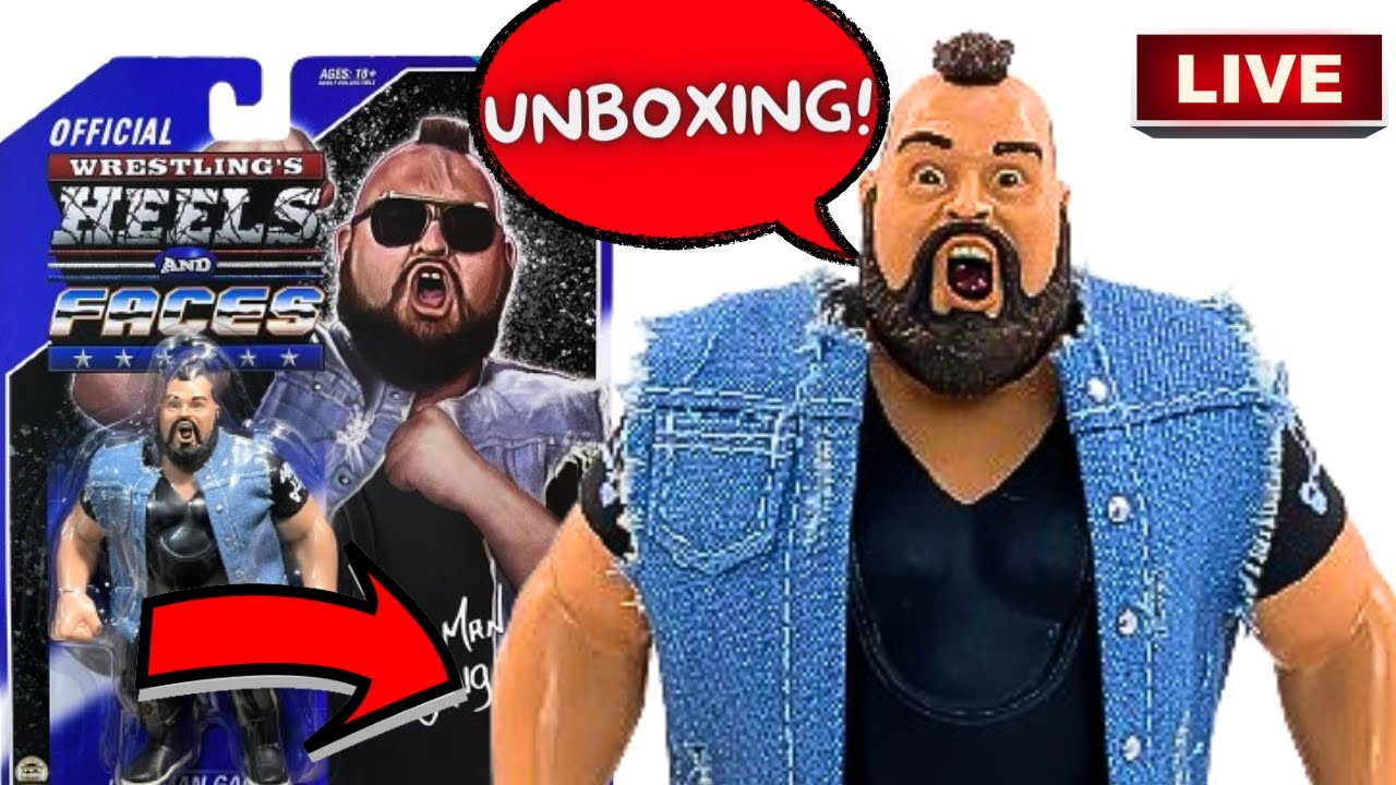 WWF One Man Gang Figure - One Man Gang Heels And Faces Series 3 ...