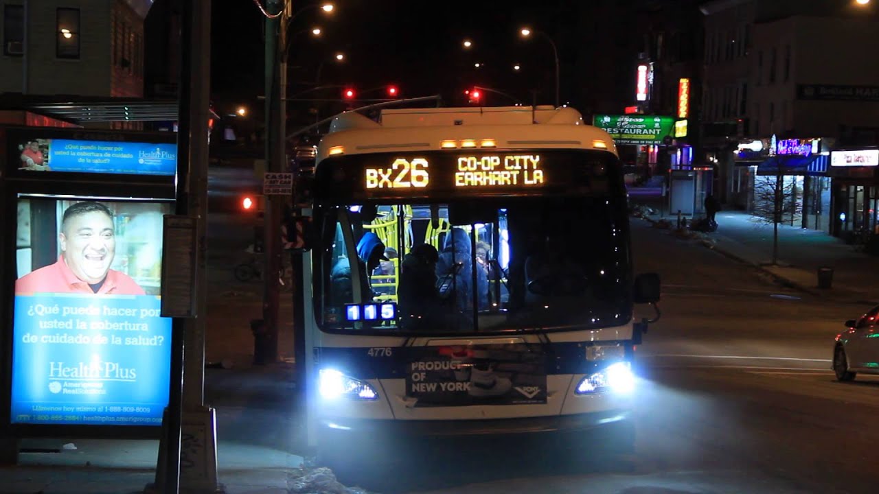 MaBSTOA Bus: XD60 Bx26 at Bedford Pk Blvd & Webster Ave - YouTube