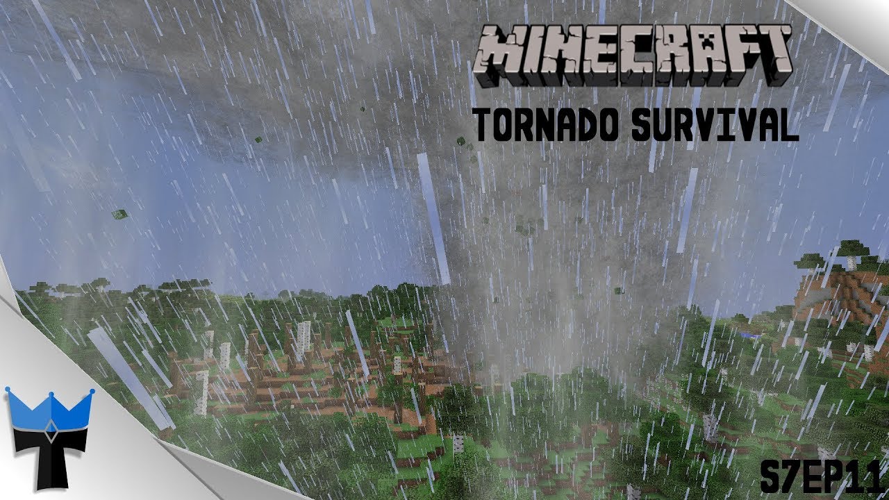 Minecraft Tornado Survival (Localized Weather Mod) S7Ep11: The Return ...