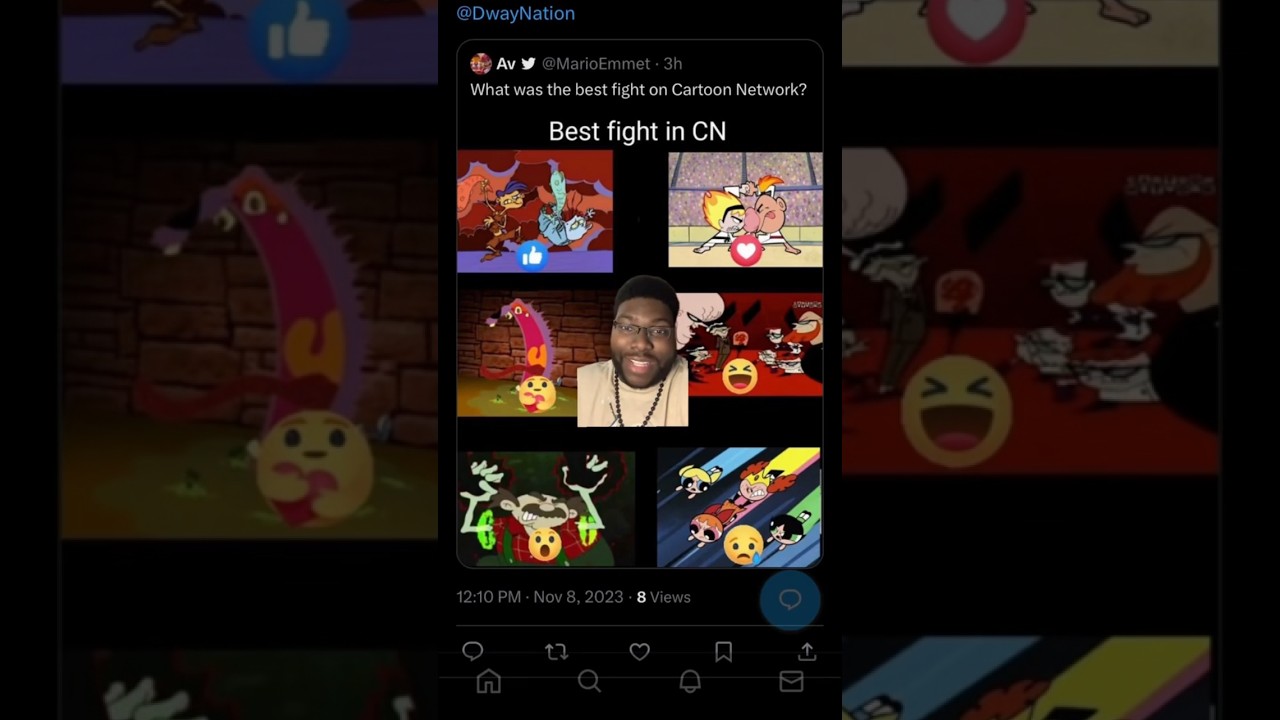What Was The Best Cartoon Network Fight? #shorts #meme - YouTube