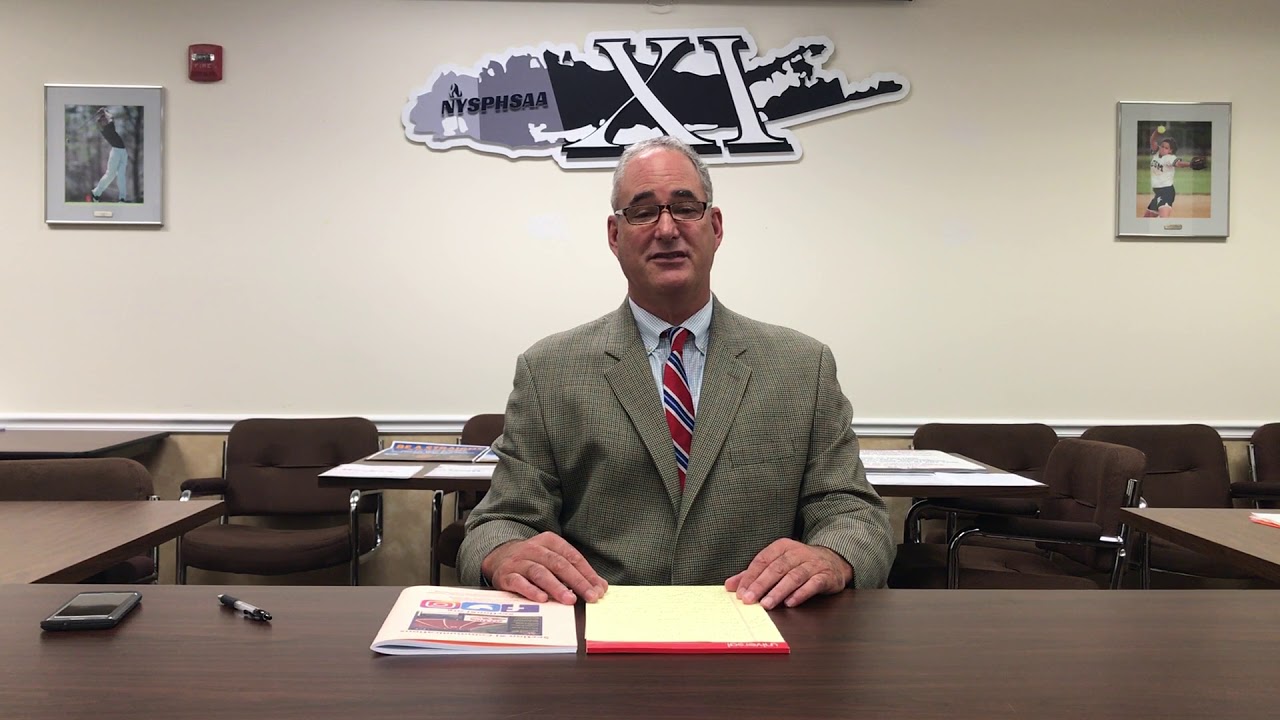 Section XI Executive Director Tom Combs Gives First Update - YouTube
