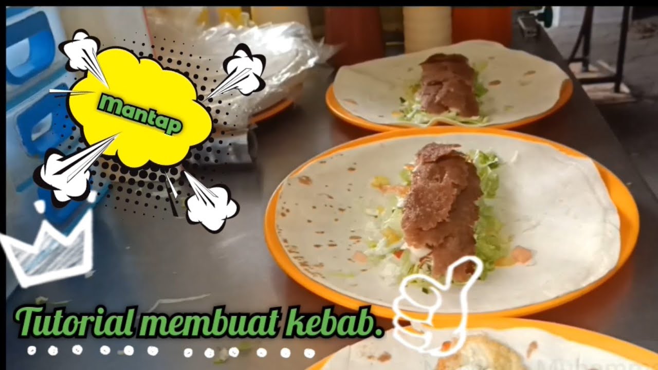 Tutorial membuat kebab - YouTube