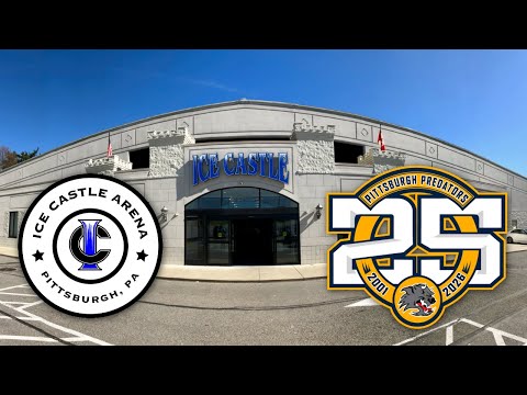 25th Anniversary of the Pittsburgh Predators and Ice Castle Arena - YouTube