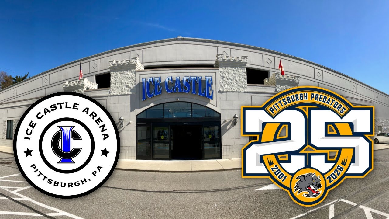 25th Anniversary of the Pittsburgh Predators and Ice Castle Arena - YouTube