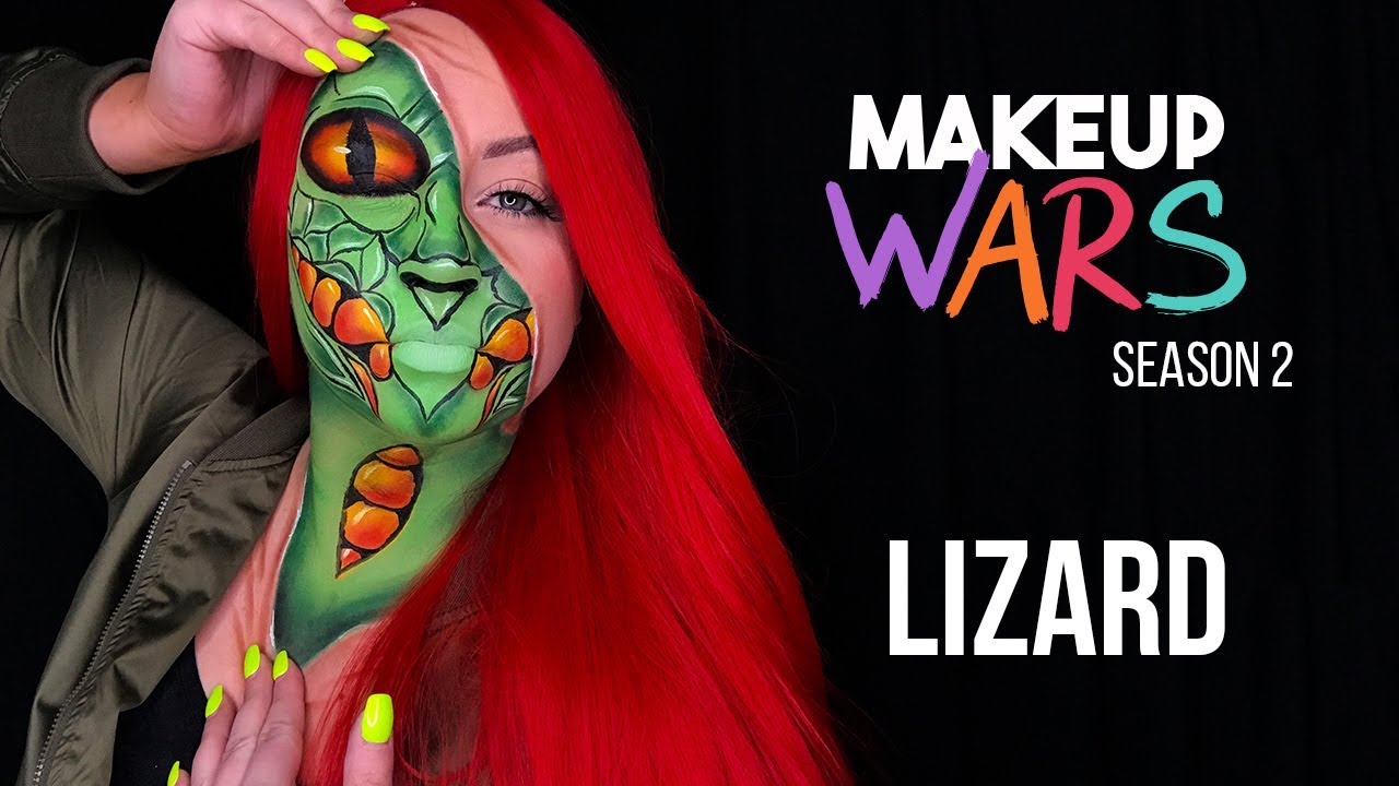 Spiderman Lizard Tutorial - Makeup Wars Season 2 - YouTube