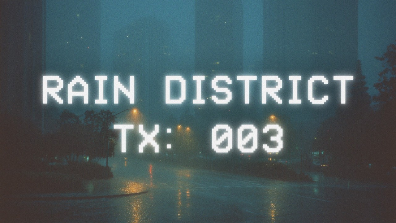 Rain District - Transmission 003 | Study & Focus Background Mix ...