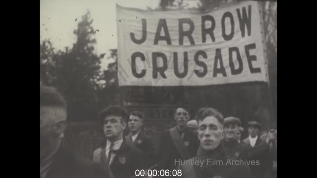 Jarrow Crusade, Hunger March, 1930s - Film 1039037 - YouTube