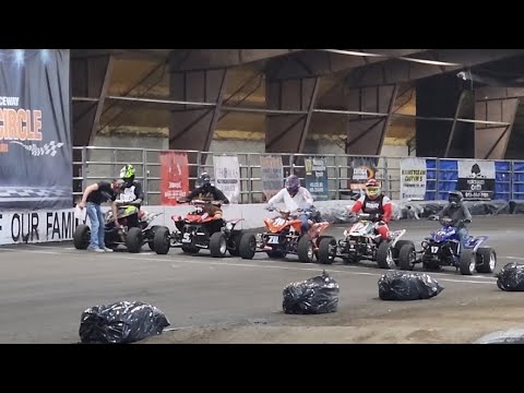 Open C TT Atv/Quad race Emma Indoor Raceway 4/13/24 #shortvideo - YouTube