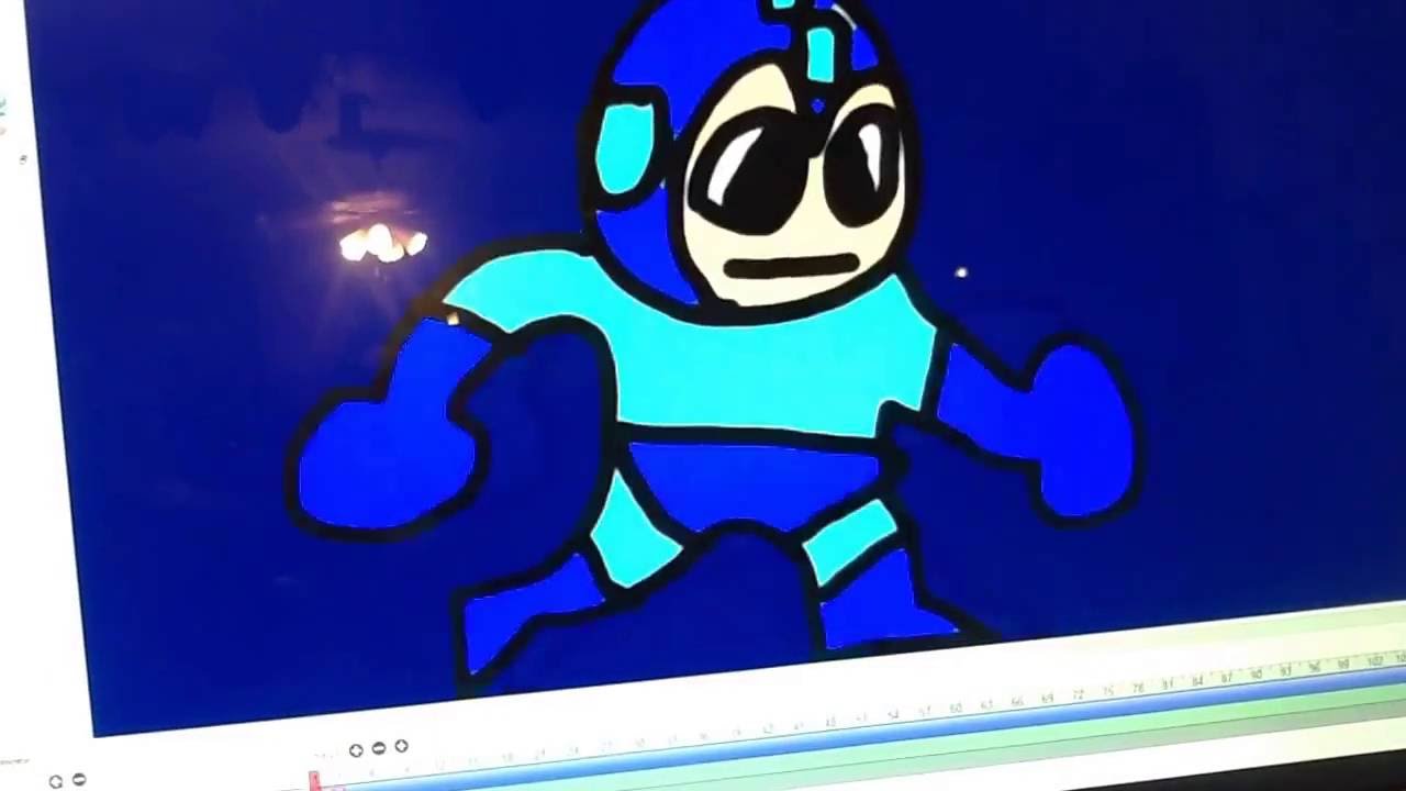 Mega man running GIF - YouTube