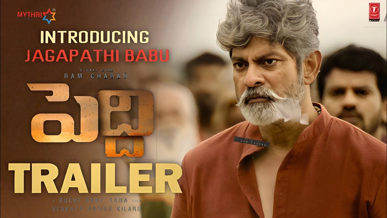 Peddi Jagapathi Babu First Look Teaser | Ram Charan Peddi Trailer ...