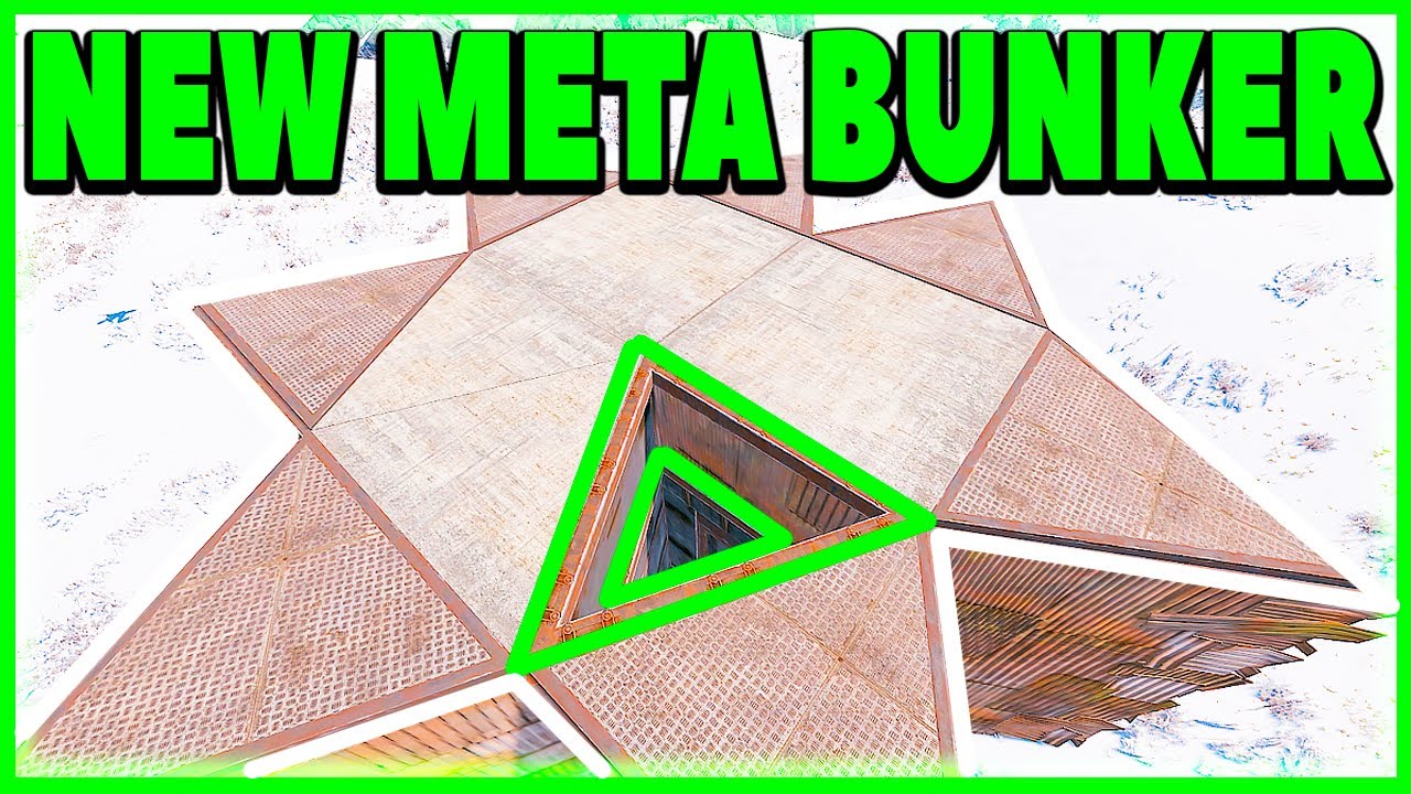 The Strongest Solo Duo Bunker Base Design 2022 Rust Base Design