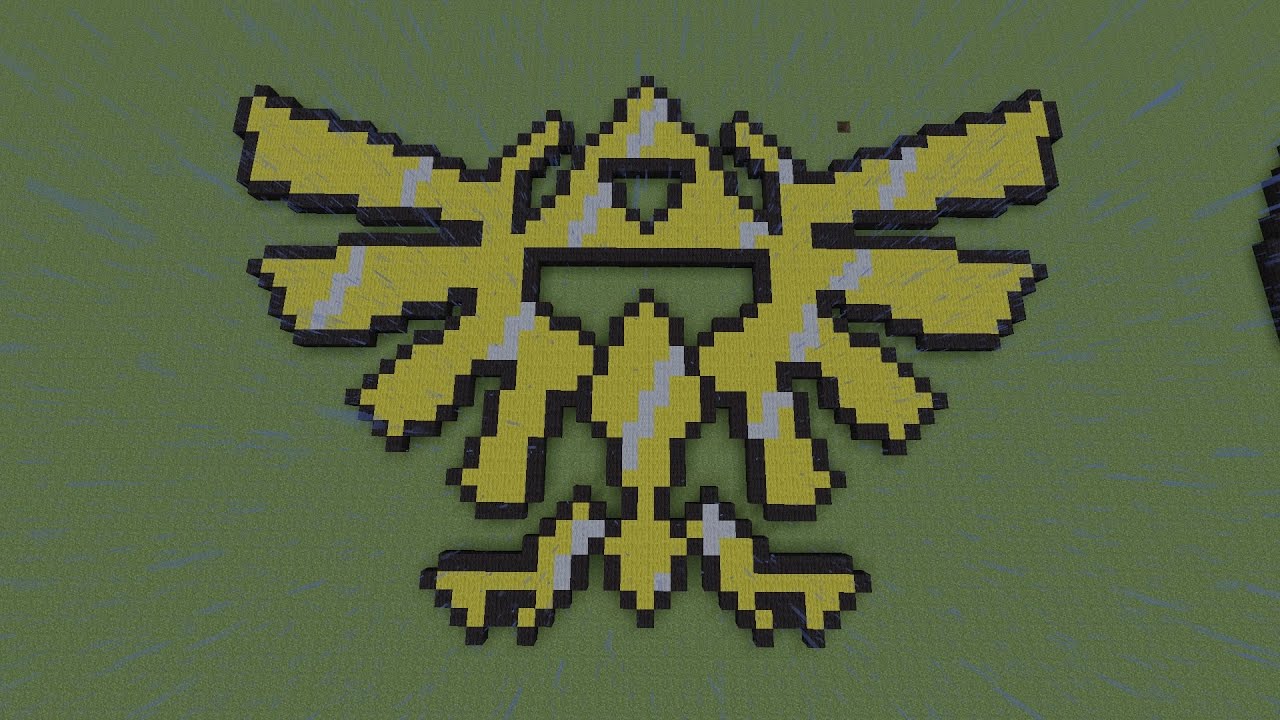 MINECRAFT PIXEL ART EPISODE 2/ TRIFORCE - YouTube